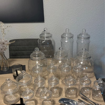 Candy Buffet Sweet Jar Party Pack Accessory Set 5 X Scoops, 5 X Tongs ...