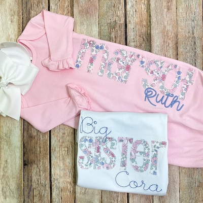 Preppy Little Brother Embroidery Design Little Brother Embroidery ...