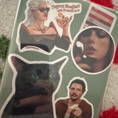 Dissociating Sticker, Zoning Out Black Cat Meme, Dissociative Sticker ...