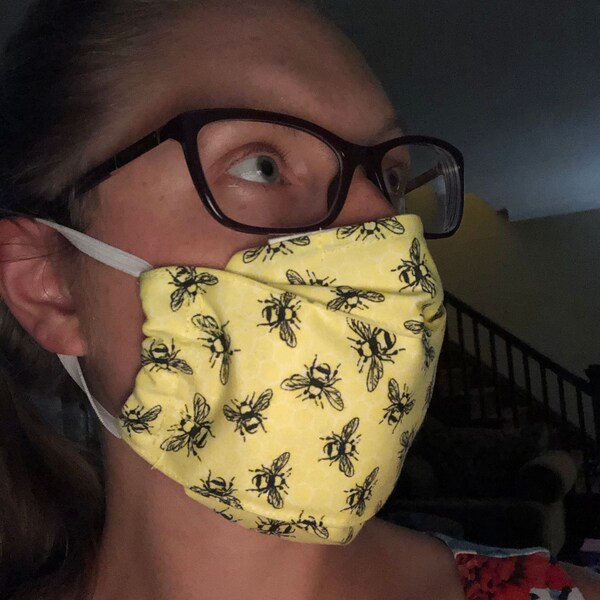 PDF Pattern; Tutorial of 2 Types of Face Masks With Filter Pocket and ...