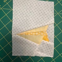 Origami Crane FPP Foundation Paper Piecing Quilting Project Block ...