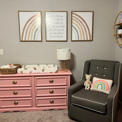 Baby Poem Wall Art, Hold Her a Little Longer Poem, Baby Girl Nursery ...