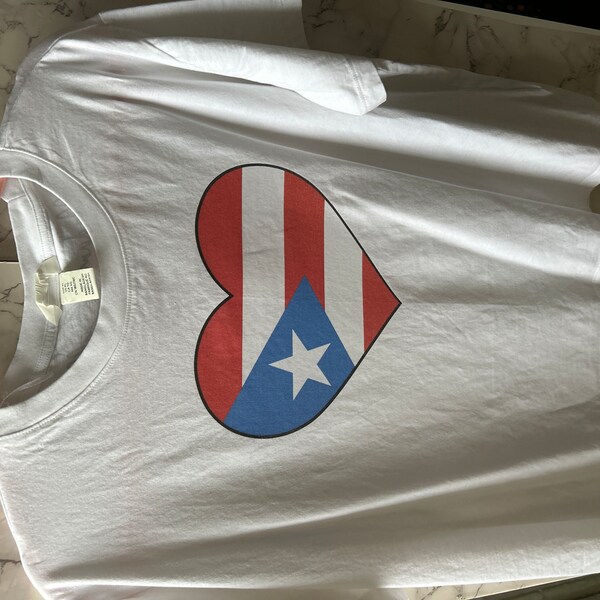 Puerto Rico Heart Flag Svg, Puerto Rican Svg, Puerto Rico Svg, Boricua ...