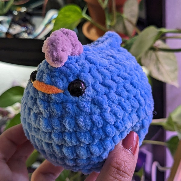 Crochet Stardew Valley Chicken Plushie Handmade Gift, Video Game ...