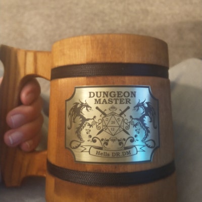 Dungeons and Dragons, Dungeon Master Personalized Mug, I Am DM That's ...