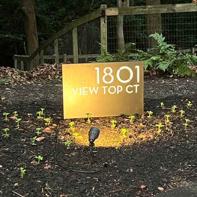 20h X 30w Hyde Park Yard Sign, Large, Sign on Stakes, AIRBNB Signage ...