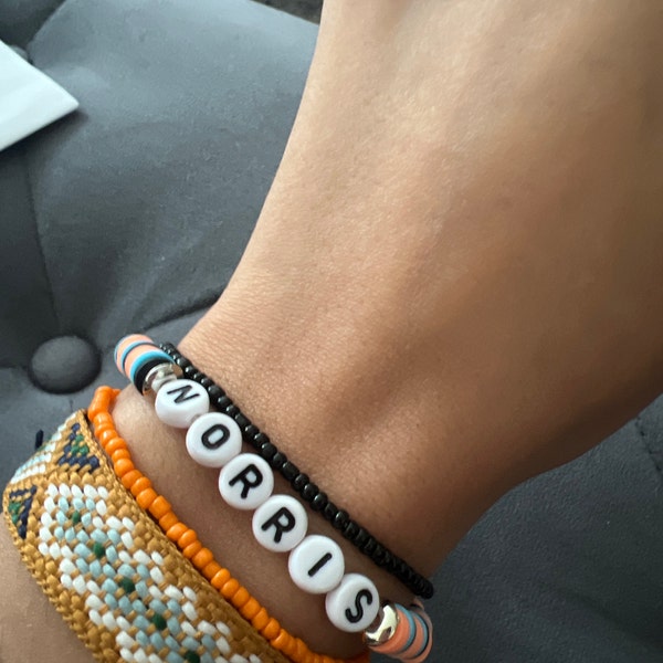 Yuki Tsunoda Formula 1 Beaded Fan Bracelet - Etsy