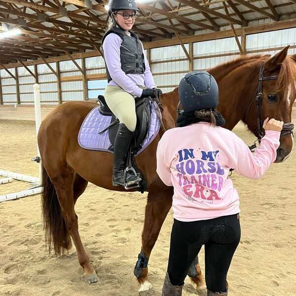 Patriotic Equestrian Support Team Hoodie, Horse Girl Gift, Equestrian ...