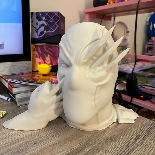 Moai Headphone Stand, Easter Island Inspired Desk Accessory, Gamer Gift ...