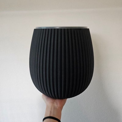 Boho Wavy Plant Pot 4, 5, 6, 7 Tall Clear Pot Perfect Fit Unique ...