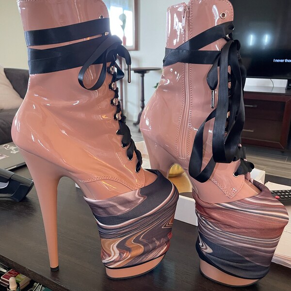 DOROTHY PLATFORM PROTECTORS Pleaser Pole Shoe Protectors Flow Covers ...