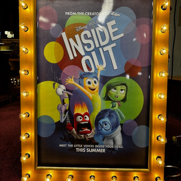 Marquee Poster Display Unwrapped With Snap Frame: 24x36 Home Theater ...