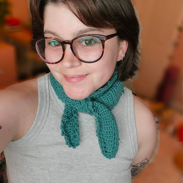 PDF File for Crochet Pattern (english and Swedish), Estrid Scarf - Etsy