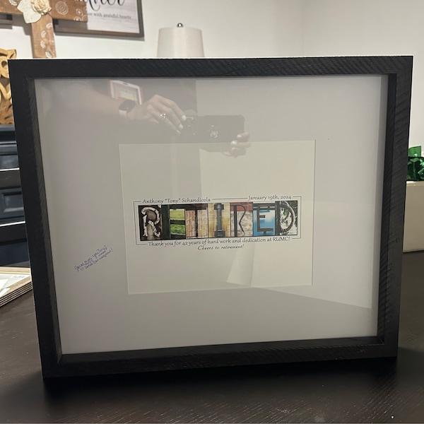 Retirement Signature Gift, Leaving Gift Retirement Signing Gift ...