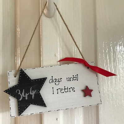 End of Term Countdown Chalkboard Sign School Holiday Countdown - Etsy