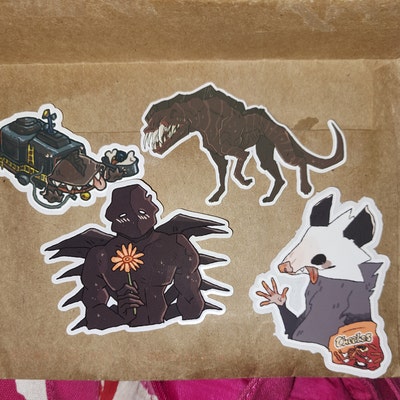 Tulip Snakes 2.6 X 2.6 Inches Lethal Company Glossy Sticker for Laptop ...