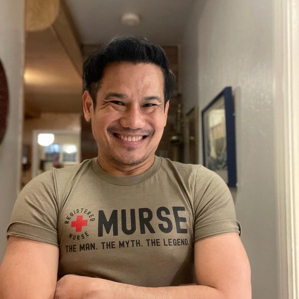 Murse the Man the Myth the Legend, Male Nurse Gifts, RN Shirt, Male ...