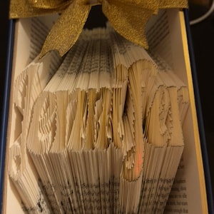 Book Folding ALPHABET 7 Big Fancy Font Book Folding Patterns Tutorial ...