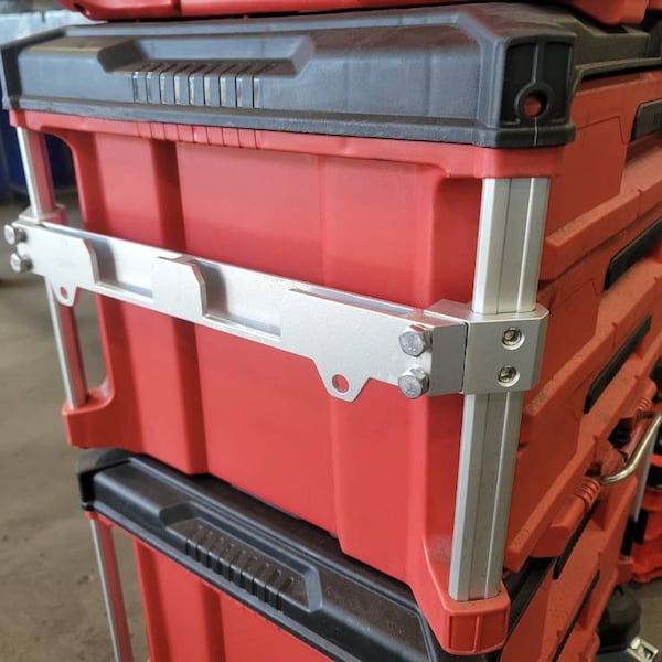 Alpha Rails™ Black - Threaded Milwaukee Packout Rails - Etsy