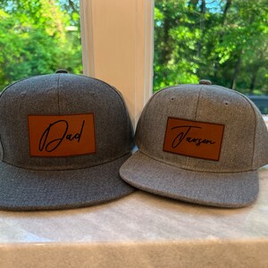 5 Custom Cattle Tag Hat Hat Cap Leather Engraved Leather - Etsy