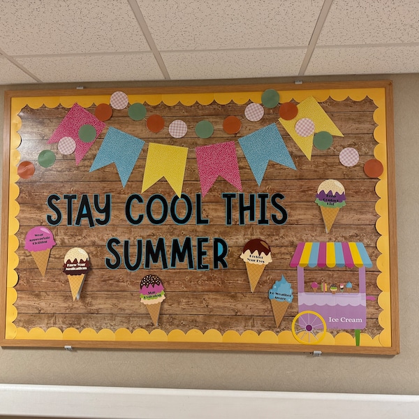 Chillin' With My Peeps Bulletin Board Kit | Spring April Easter Decor ...