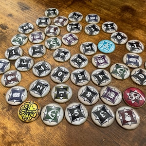 Dungeons and Dragons D&D 5E Compatible Premium Brass Backed Class ...