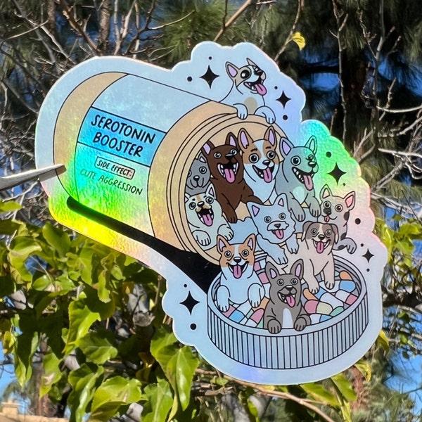 Serotonin Booster Dogs PNG File, Super Cute Artsy Creative Design for ...