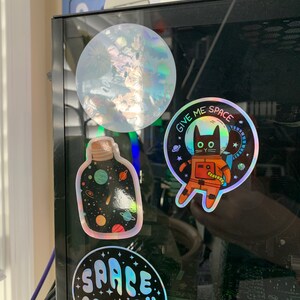 Weed Vinyl Sticker Trippy Pot Leaf Decal Boho Stoner Cool | Etsy Canada