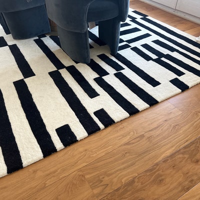 Orla Kiely Bohemian Mid Century Modern Rug MCM Art Deco Personalized ...