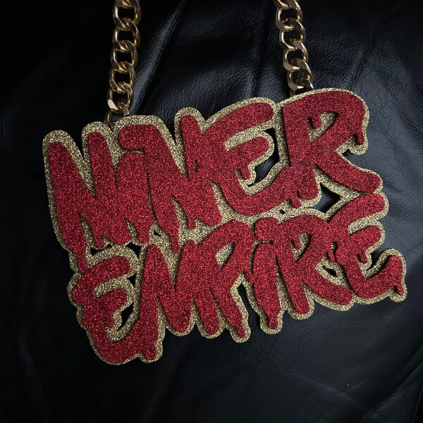 49er Niner Gang Niner Empire Wooden Chains - Etsy
