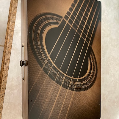 Acoustic Guitar Medium Wooden Box - Etsy