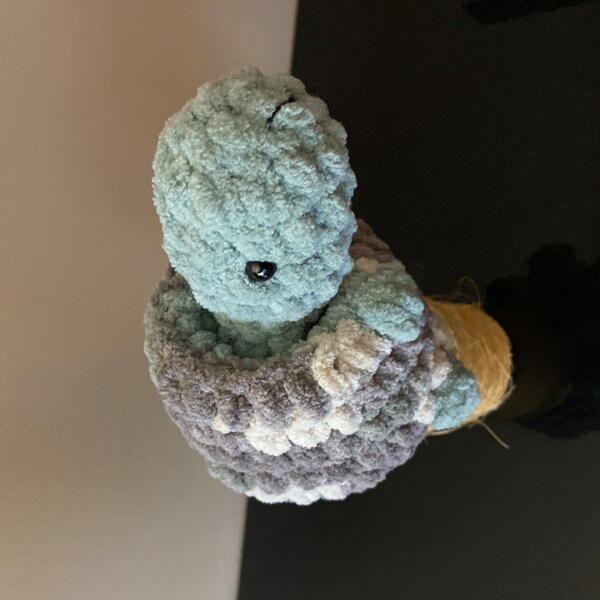 Pop It Turtle, NO SEW, Crochet Pop It Turtle, Crochet Pattern, Pocket ...