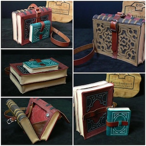 PDF Pattern Leather Book Purse - Etsy