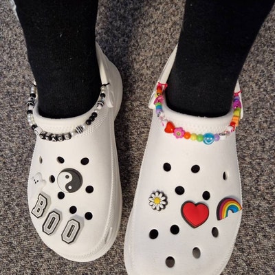 Croc Charms Bundle Autumn Summer Charm Signs Symbols Phrases Pin Badge ...