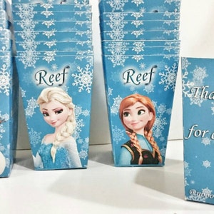 INSTANT DOWNLOAD Disney Frozen Popcorn Box - Etsy