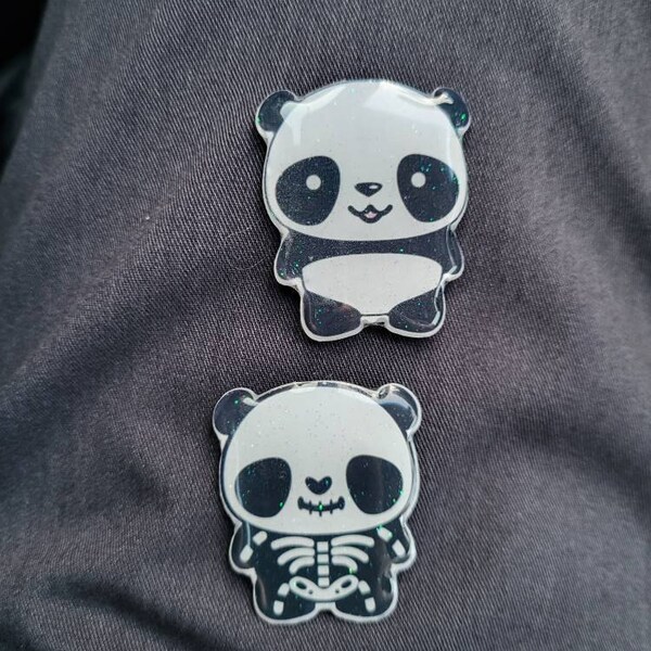 Skeleton Panda Xray Marker Set - Etsy