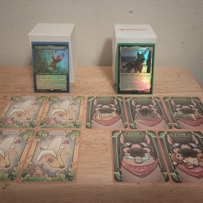 5 of Each Rin and Seri // Cat and Dog Tokens for Magic the Gathering - Etsy