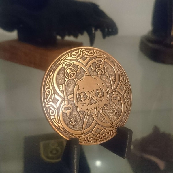 DND ROGUE COIN, Large Dungeons and Dragons Charachter Coin D20 Rpg ...