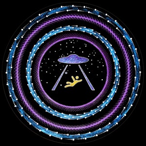 Alien Abduction 783-469 Stencil - Etsy