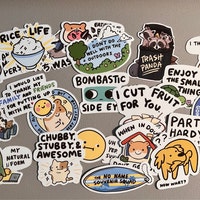 Hamster With Knife Sticker Funny Meme Sticker Cute Laptop Sticker Gifts ...