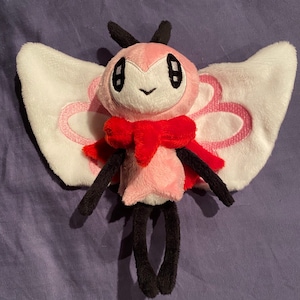 Ribombee Handmade Custom Keychain Plush Pokemon Sun and Moon - Etsy