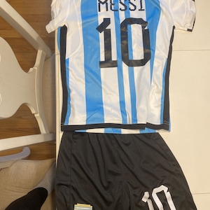 Argentina Soccer Kids Messi Uniforms - Etsy