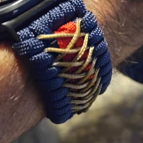 Personalized Paracord Watch Band for Apple Watch Series 1, 2, 3, 4, 5 ...