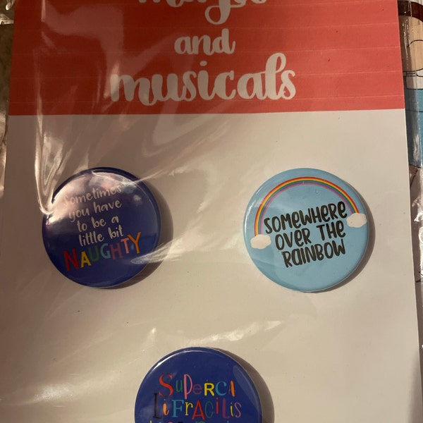 Wicked the Musical Elphaba Inspired Hard Enamel Pin defy Gravity 1inch ...