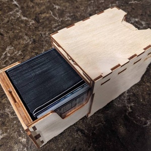 Deck Box With Large Card Storage | Etsy