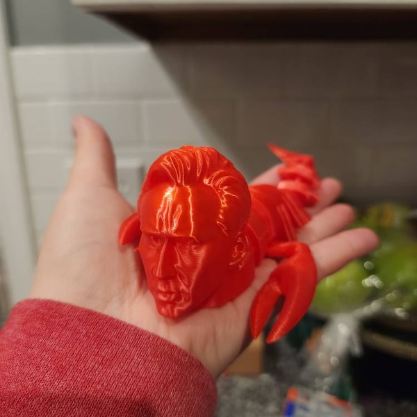 Colorful Articulated Avatar Banshees Ikran Figure With Glass Eye and ...