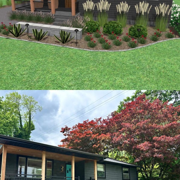 Entire Landscaping Proposal - Includes Renderings, Plant Lists, and ...