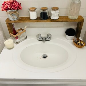 Over the Sink Shelf Over the Stove Spice Rack Farmhouse - Etsy