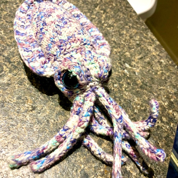 PATTERN ONLY Rainbow Cuttlefish Amigurumi Crochet - Etsy