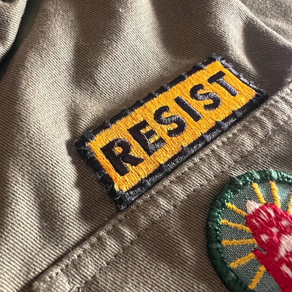 RESIST Patch - FREE Shipping - US Only - Etsy